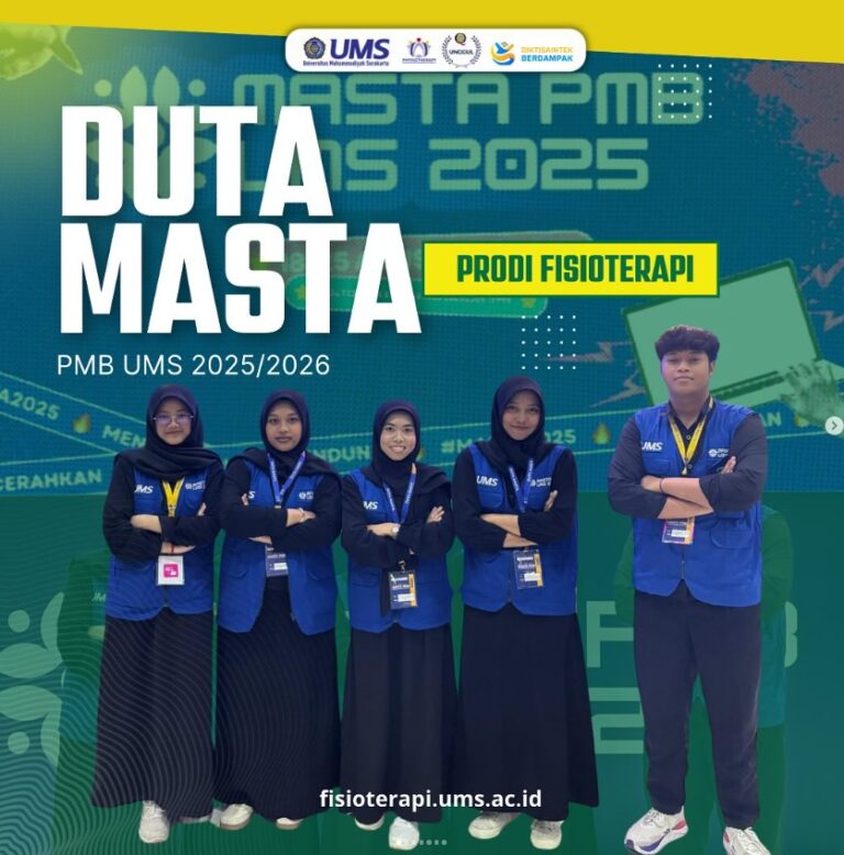 Prodi Fisioterapi Bangga Punya Duta Kece Di MASTA UMS 2025 👏